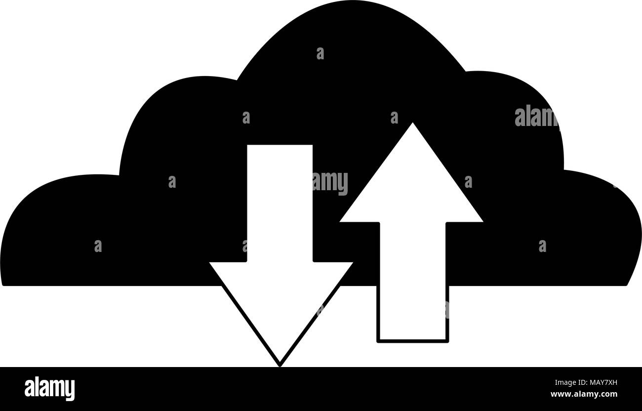 Cloud computing symbol Stock Vector Image & Art - Alamy