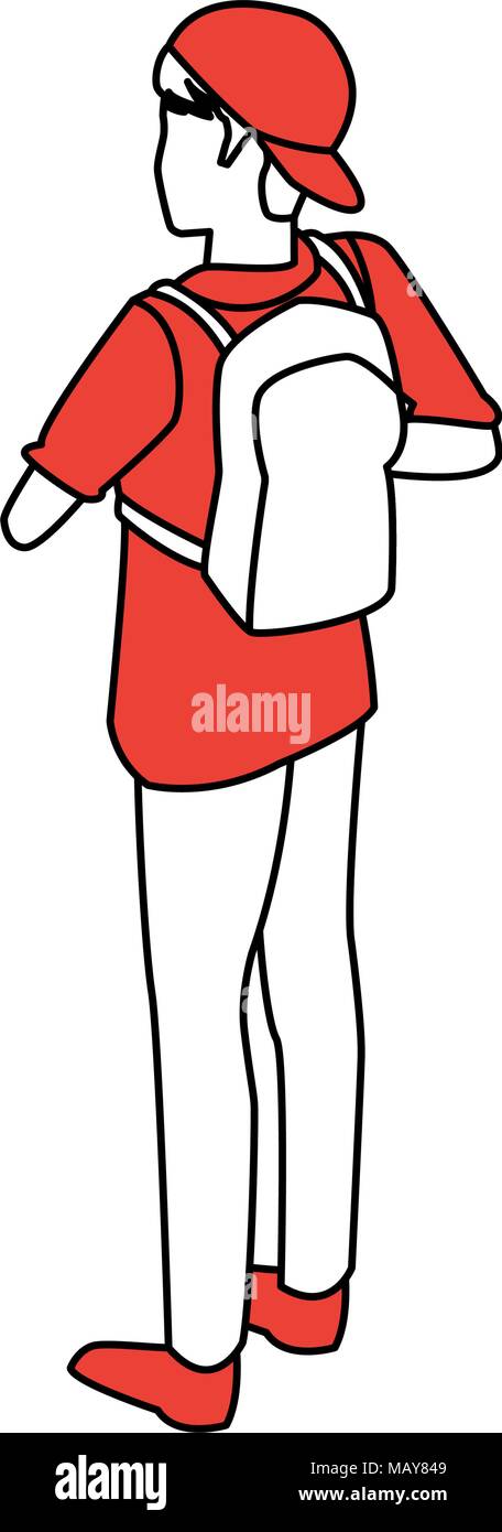 Isometric young man Stock Vector Image & Art - Alamy