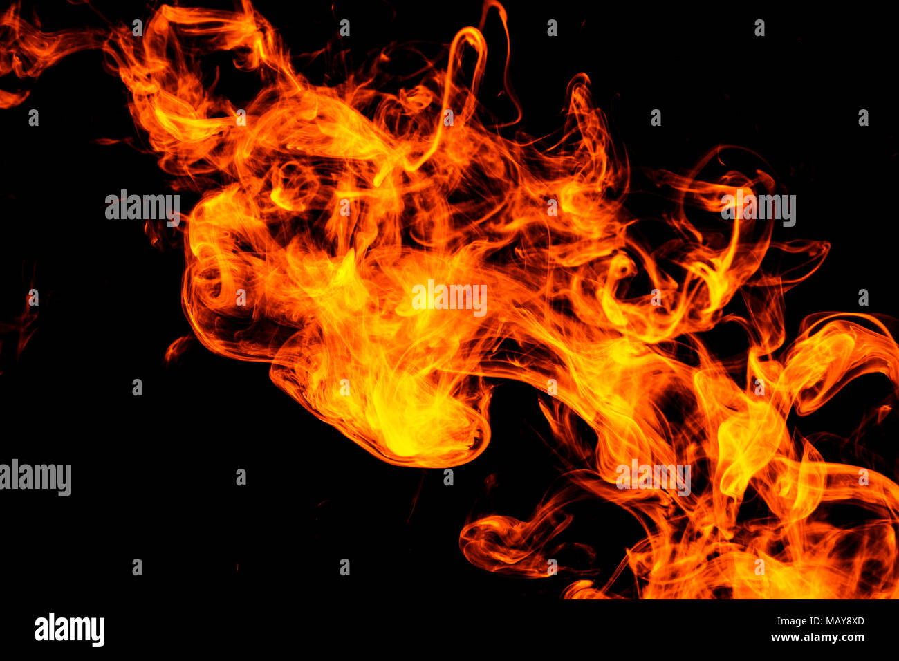 Fire flames background. Background of smoke vape Stock Photo - Alamy