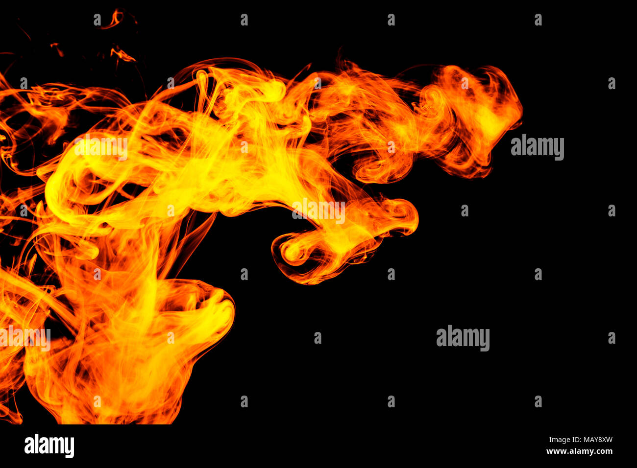 Fire flames background. Background of smoke vape Stock Photo - Alamy