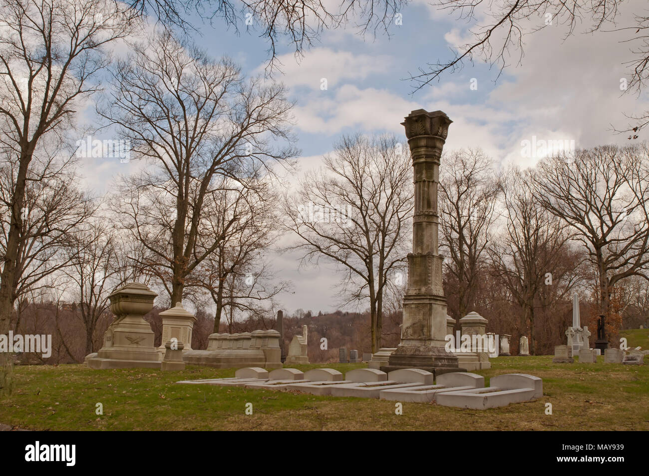 Pittsburgh Allegheny Cemetery High Resolution Stock Photography and ...