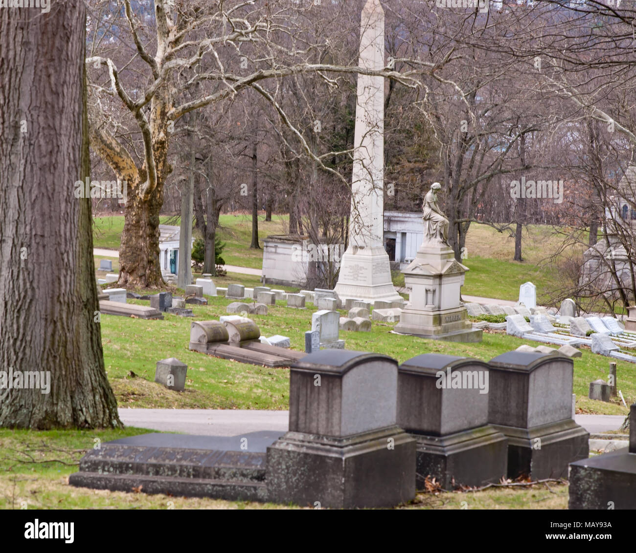 Pittsburgh Allegheny Cemetery High Resolution Stock Photography and ...
