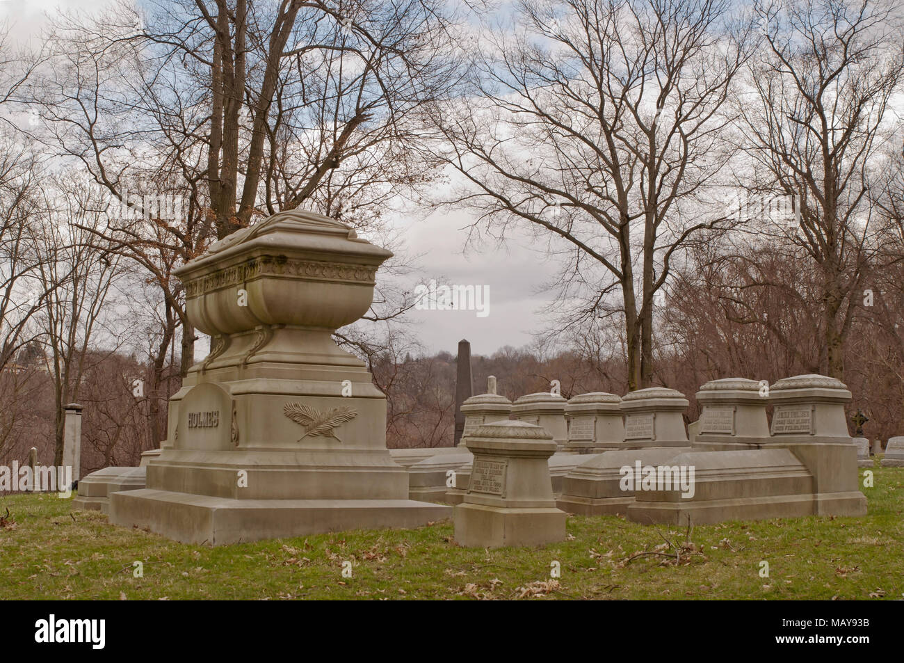 Pittsburgh Allegheny Cemetery High Resolution Stock Photography and ...