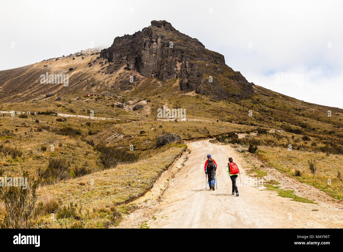 Pichincha volcano mountain peak hi-res stock photography and images - Alamy