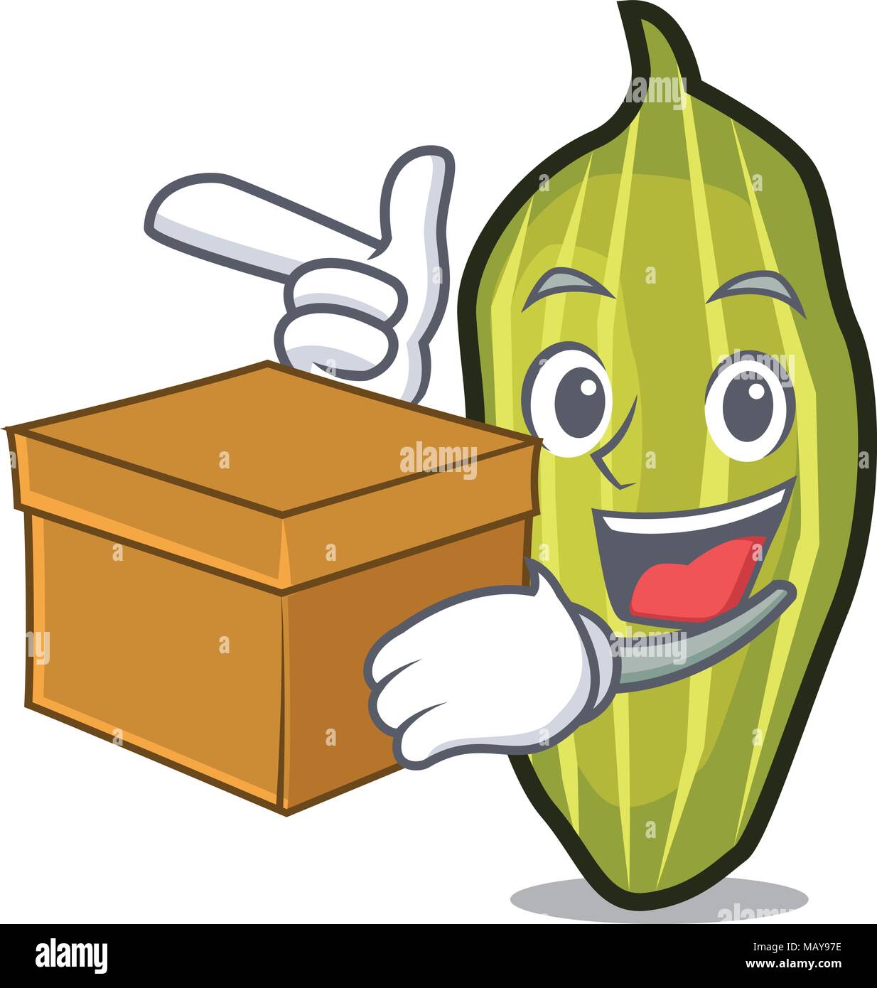 Box cardamom character cartoon style Stock Vector Image & Art - Alamy