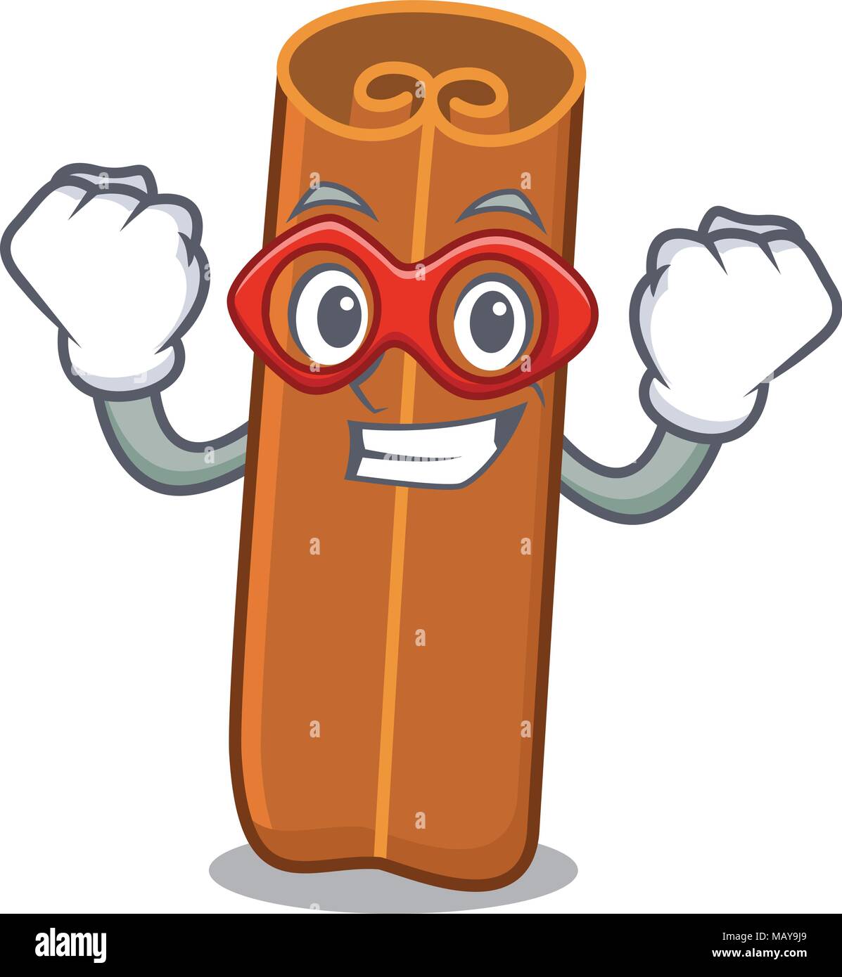 Super hero cinnamon character cartoon style Stock Vector Image & Art ...