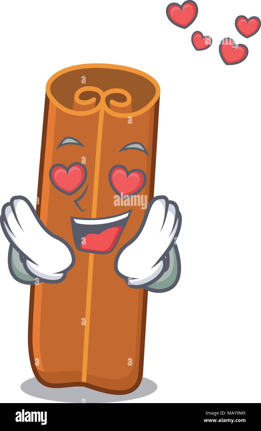 In love cinnamon mascot cartoon style Stock Vector Image & Art - Alamy