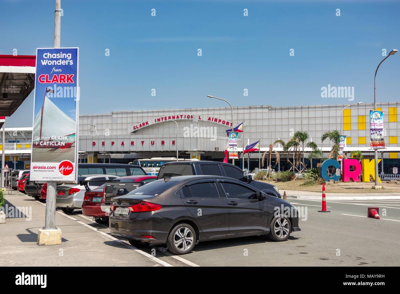 CLARK, PHILIPPINES - Mar 25,2018 Departure Building at Clark ...