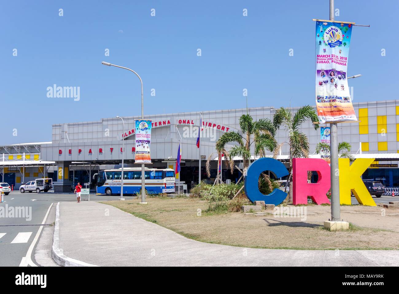 CLARK, PHILIPPINES - Mar 25,2018 Departure Building at Clark ...