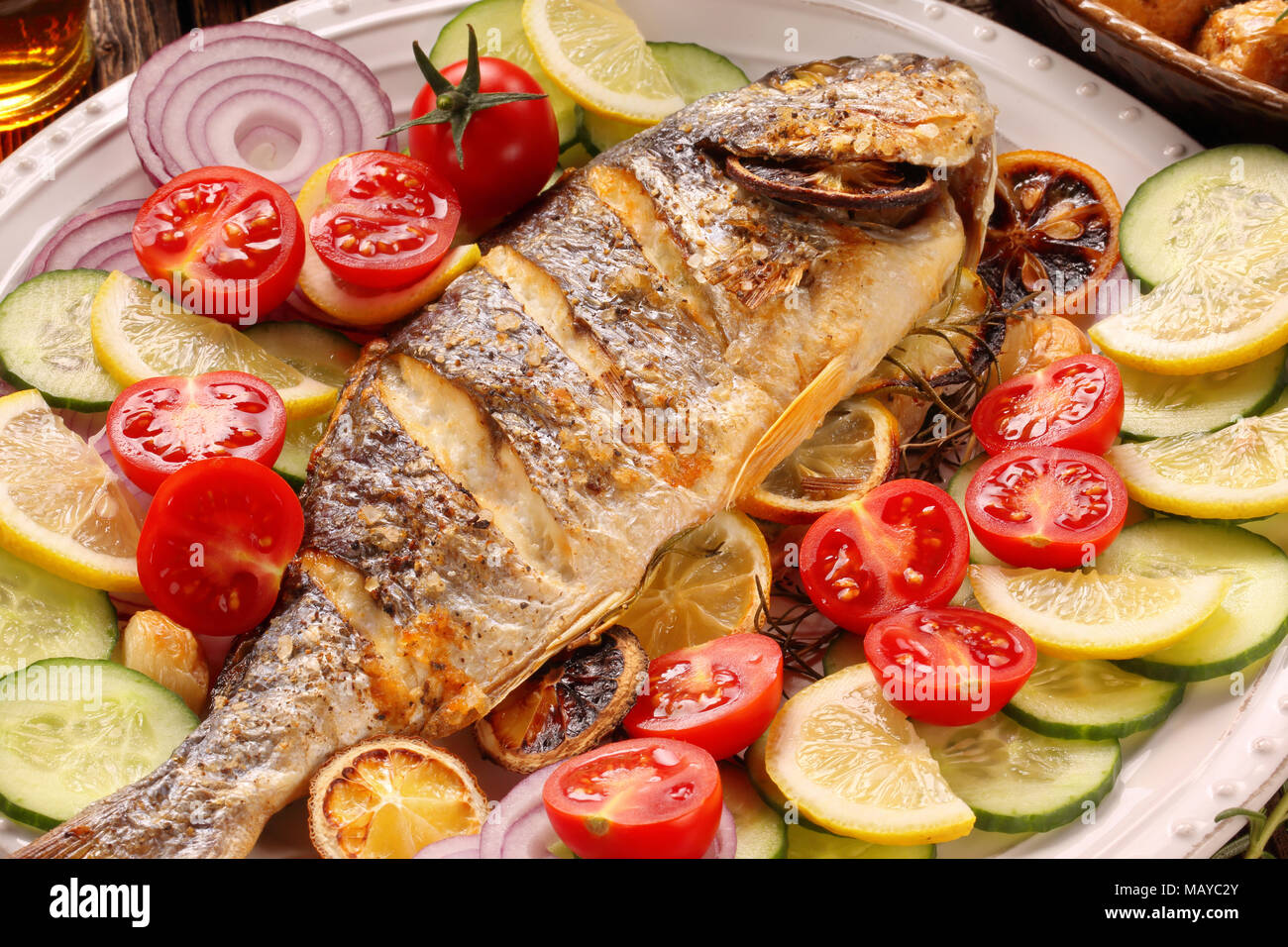 Dorade fillet hi-res stock photography and images - Alamy