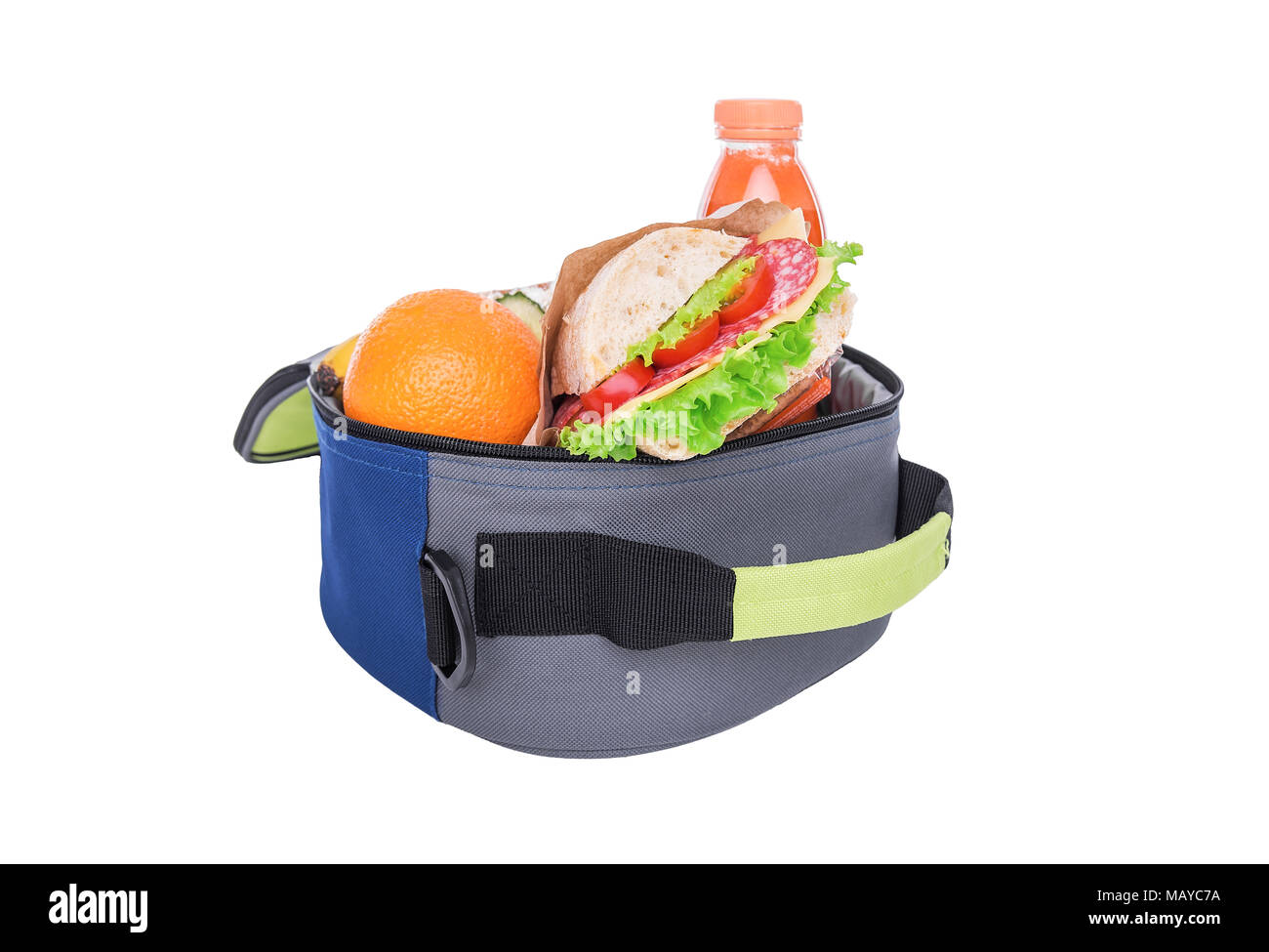 Lunch in a bag for lunch Stock Photo - Alamy