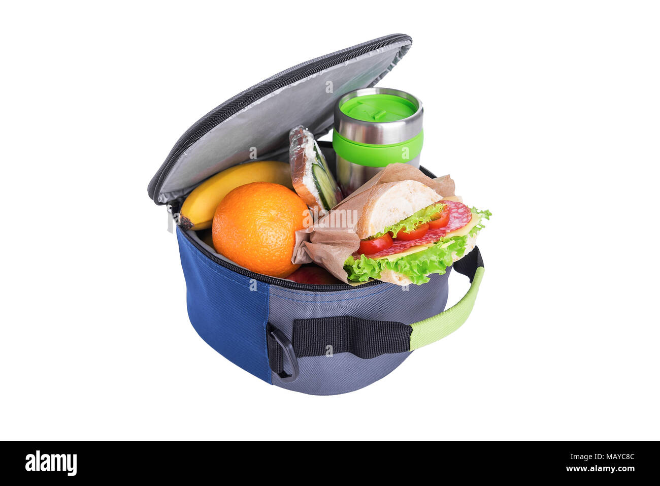 Lunch in a bag for lunch Stock Photo - Alamy