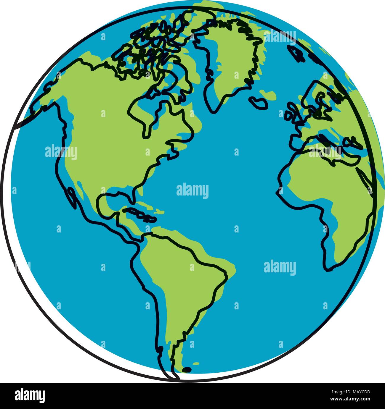 North america map satellite Stock Vector Images - Alamy