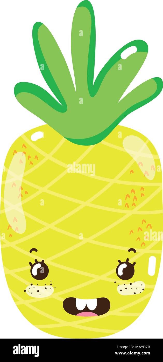 Scared Fruit Stock Vector Images - Alamy