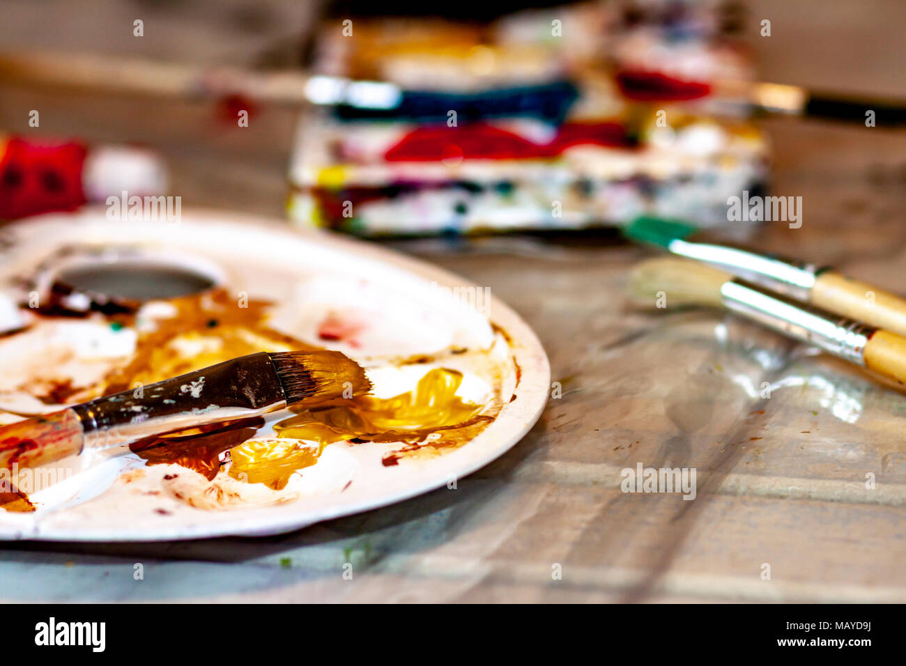 Artist stuff hi-res stock photography and images - Alamy