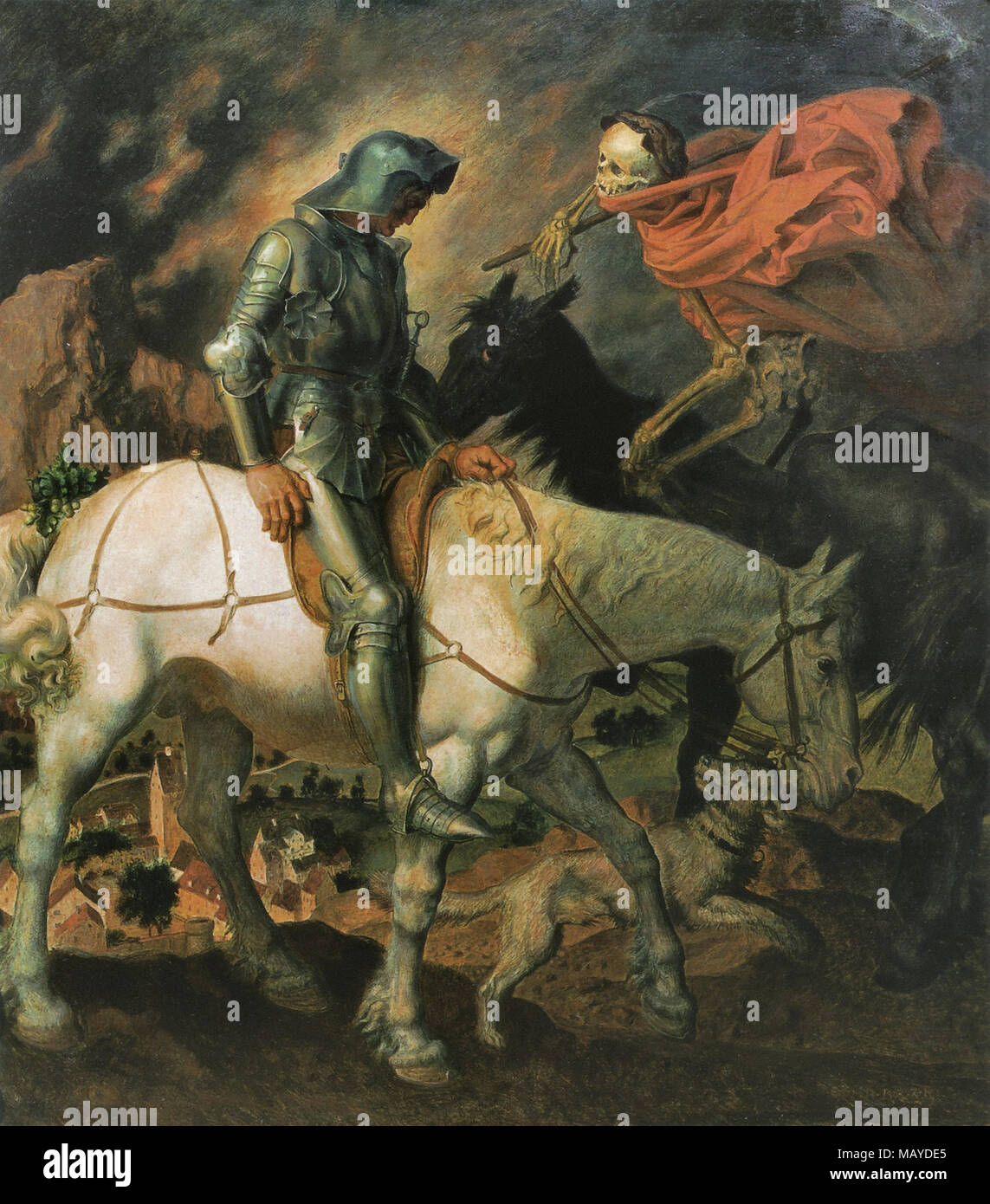 Knight of death hi-res stock photography and images - Alamy