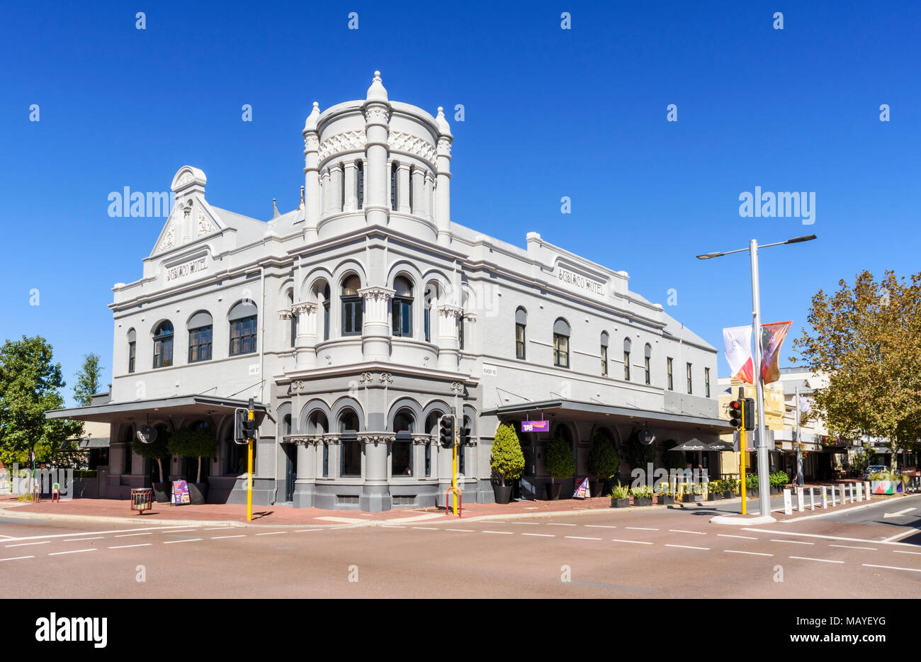 Facade of the Subiaco Hotel, Subiaco, Western Australia Stock Photo - Alamy