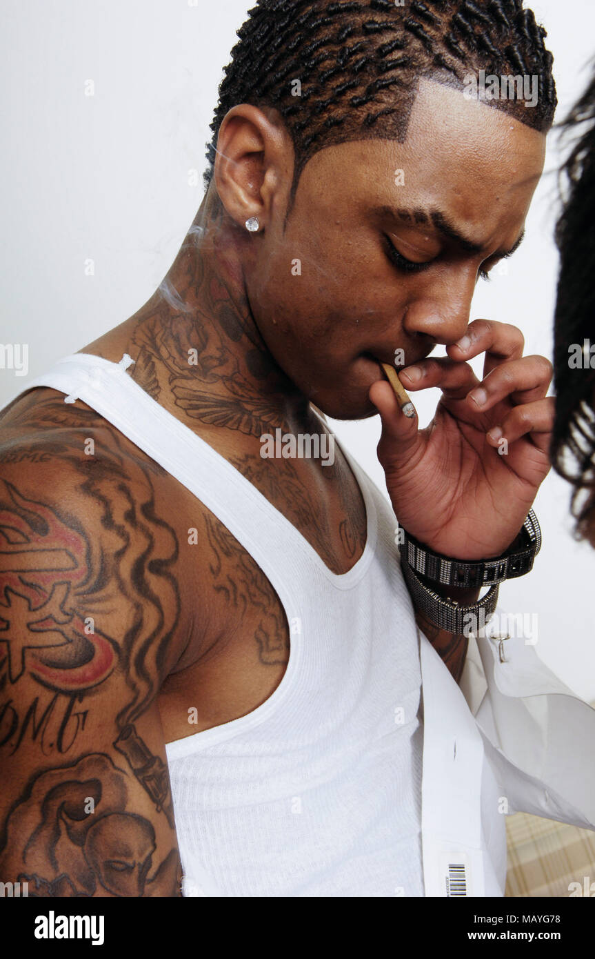 Soulja Boy Tattoos Neck