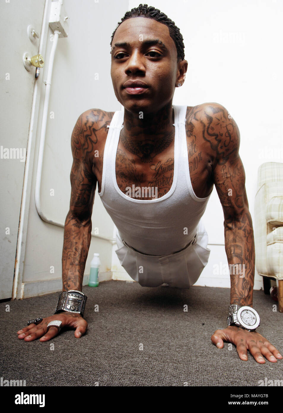 Soulja Boy No Shirt