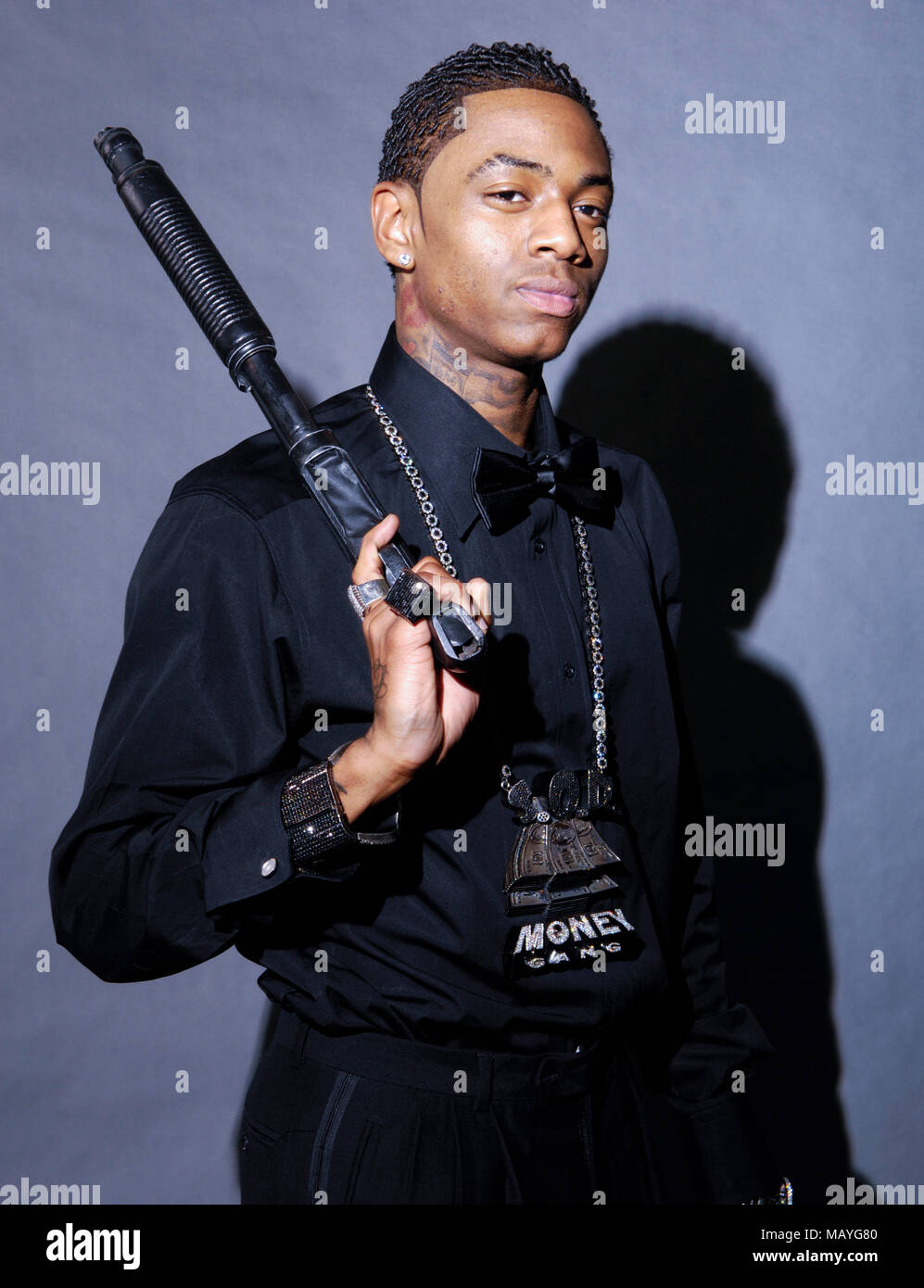 Soulja Boy on set at the Snoop Dogg featuring Soulja Boy "Pronto" music ...