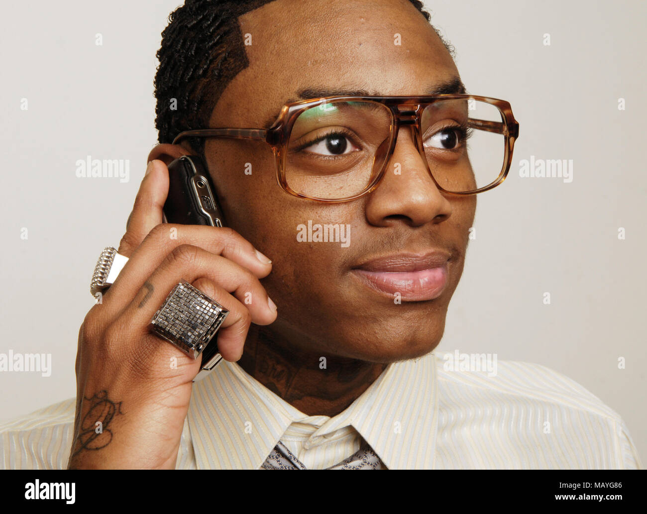 Soulja Boy on set at the Snoop Dogg featuring Soulja Boy "Pronto" music ...