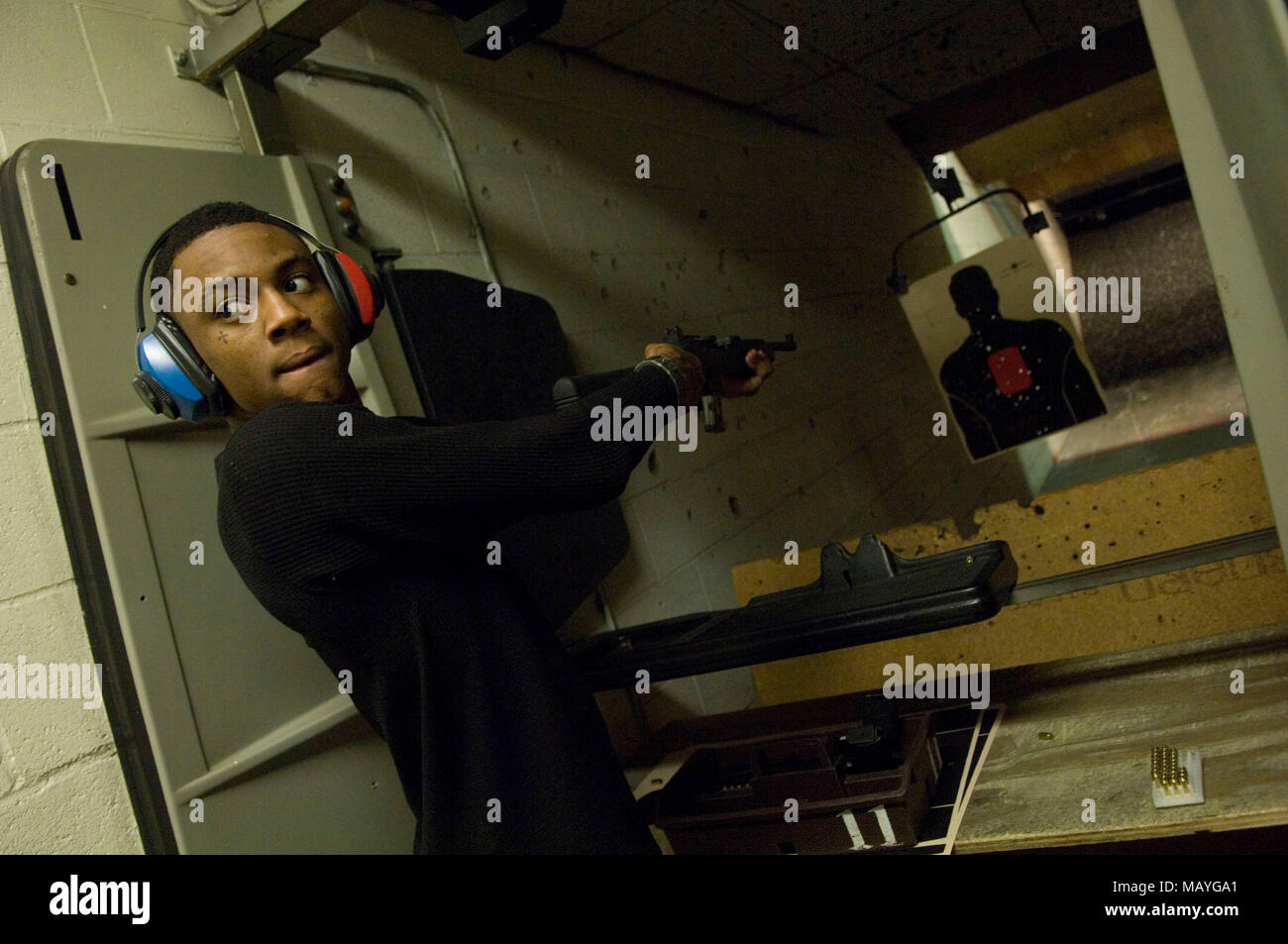 Deandre Way aka Soulja Boy Tell "Em at a shooting range on February 16 ...