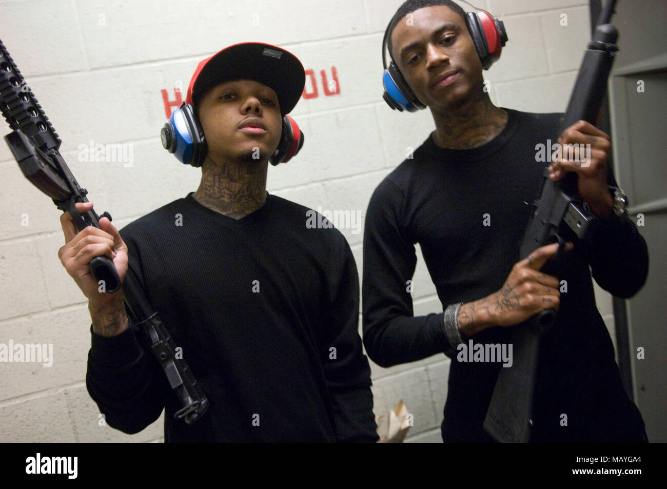 Rappers Holding Guns