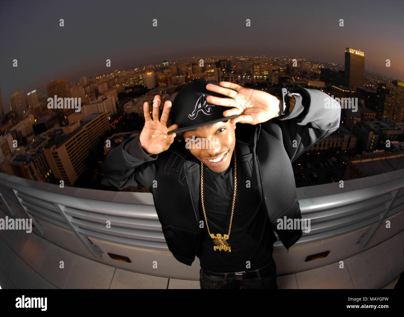 JBar portrait on October 15, 2009 in Los Angeles, California Stock ...