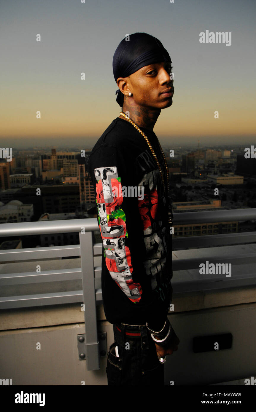 Deandre Way aka Soulja Boy portrait on October 15, 2009 in Los Angeles ...