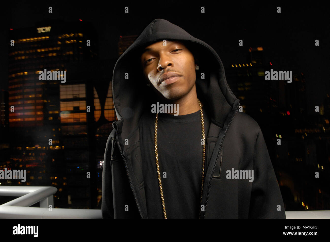 JBar portrait on October 15, 2009 in Los Angeles, California Stock ...