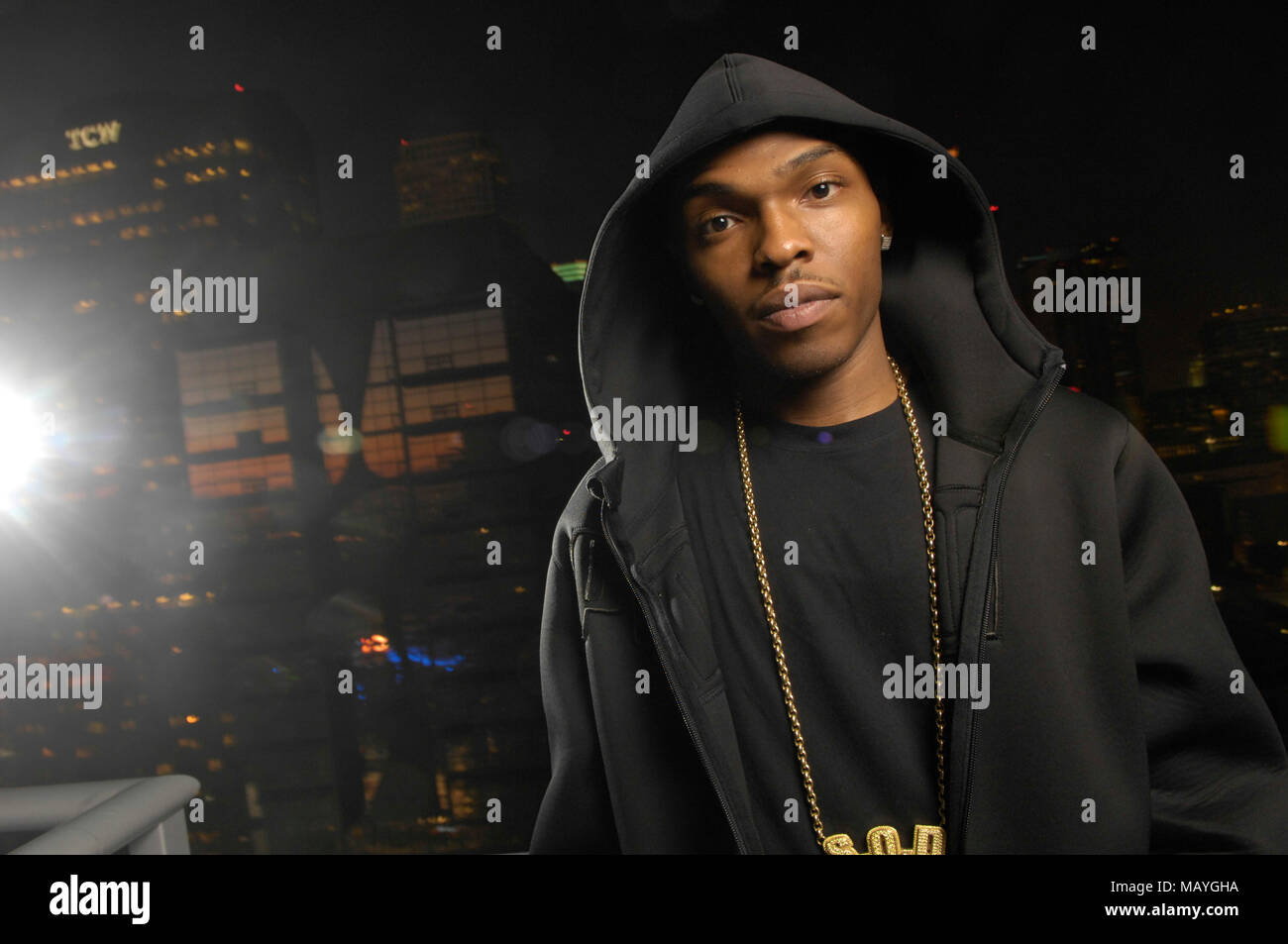 JBar portrait on October 15, 2009 in Los Angeles, California Stock ...