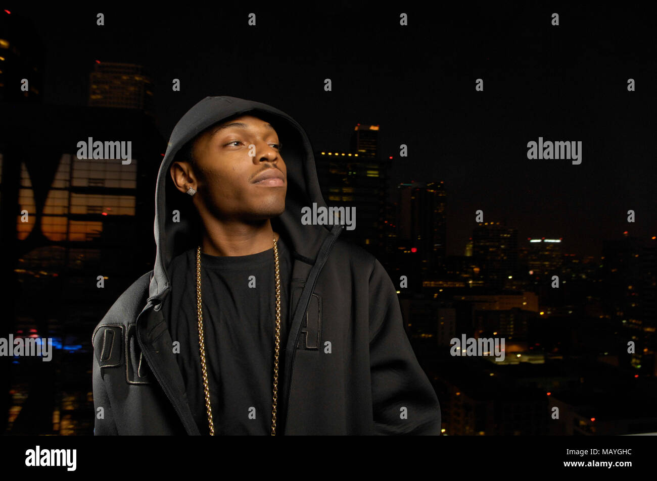 JBar portrait on October 15, 2009 in Los Angeles, California Stock ...