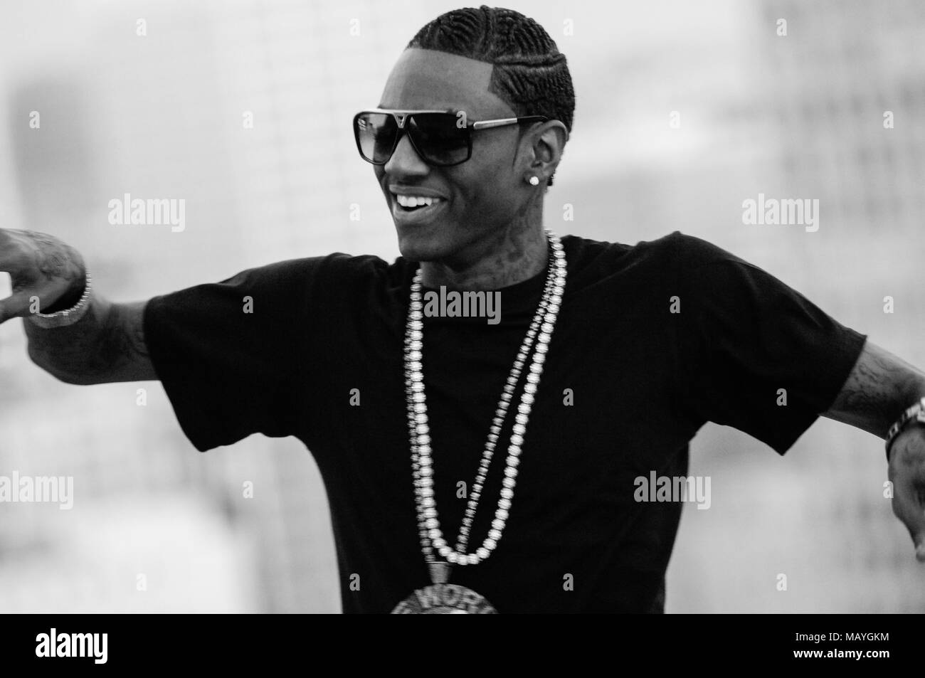 Deandre Way aka Soulja Boy Tell 'Em portrait on September 25, 2009 in ...