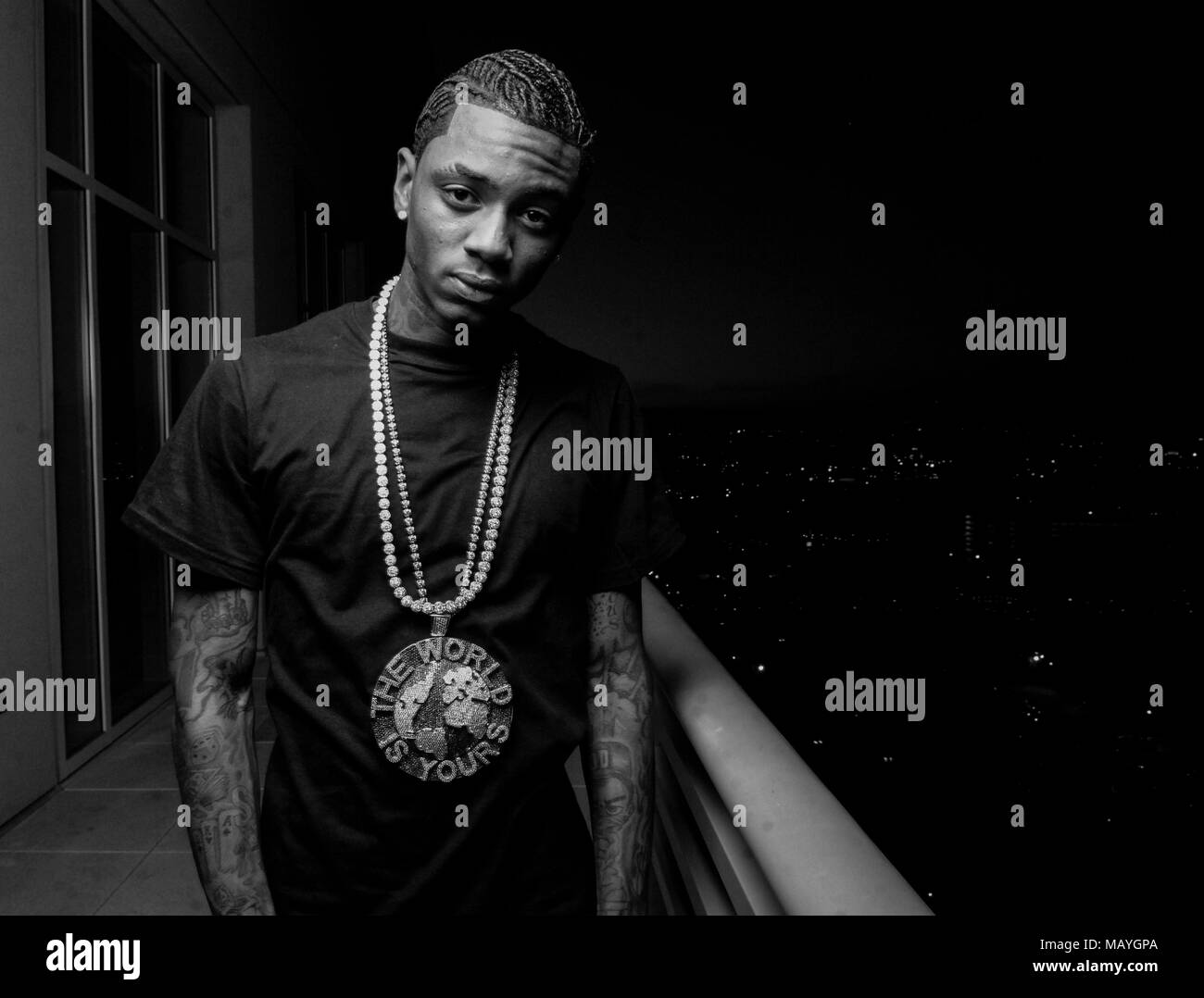Deandre Way aka Soulja Boy Tell 'Em portrait on September 25, 2009 in ...