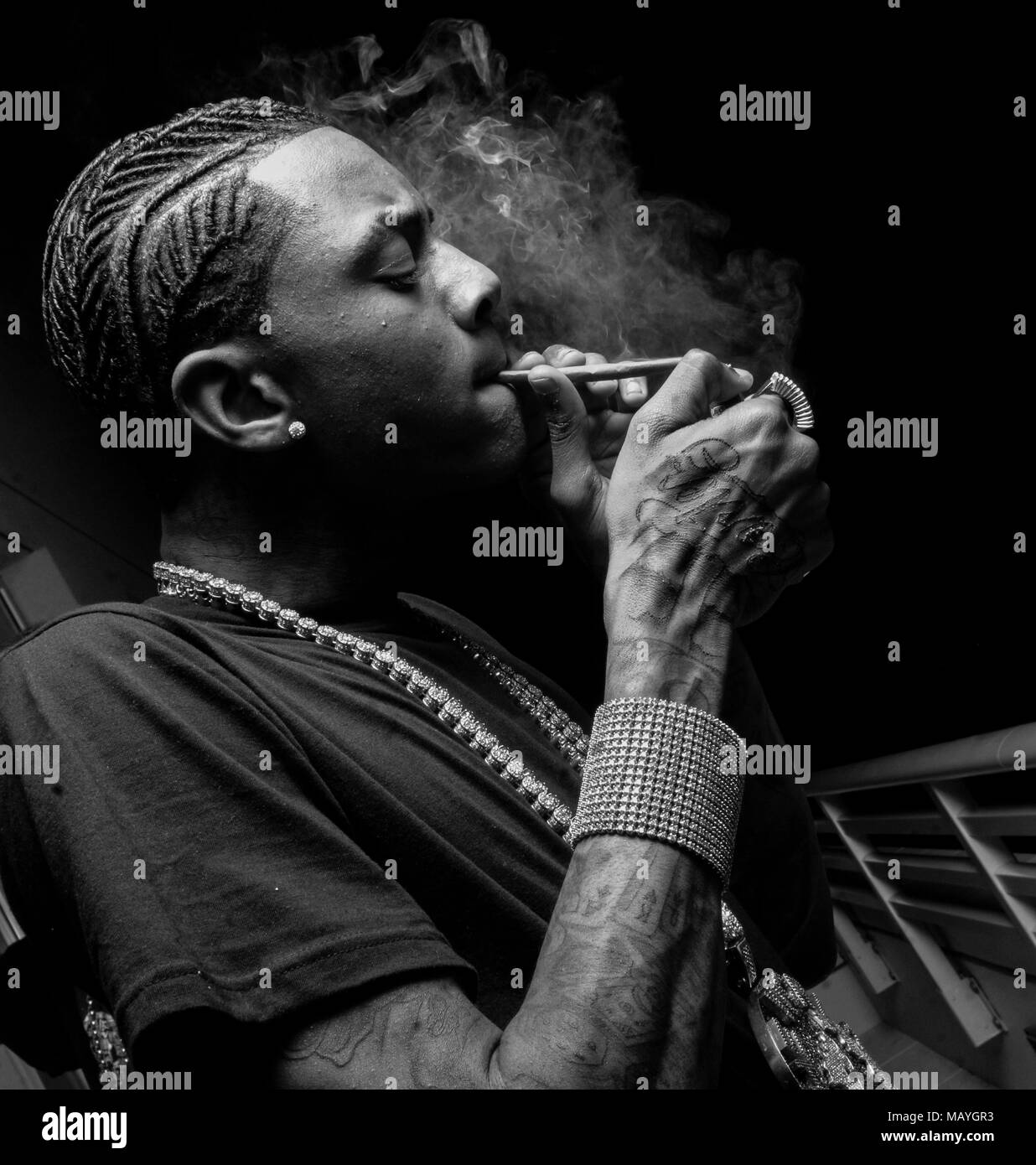 Deandre Way aka Soulja Boy Tell 'Em portrait on September 25, 2009 in ...