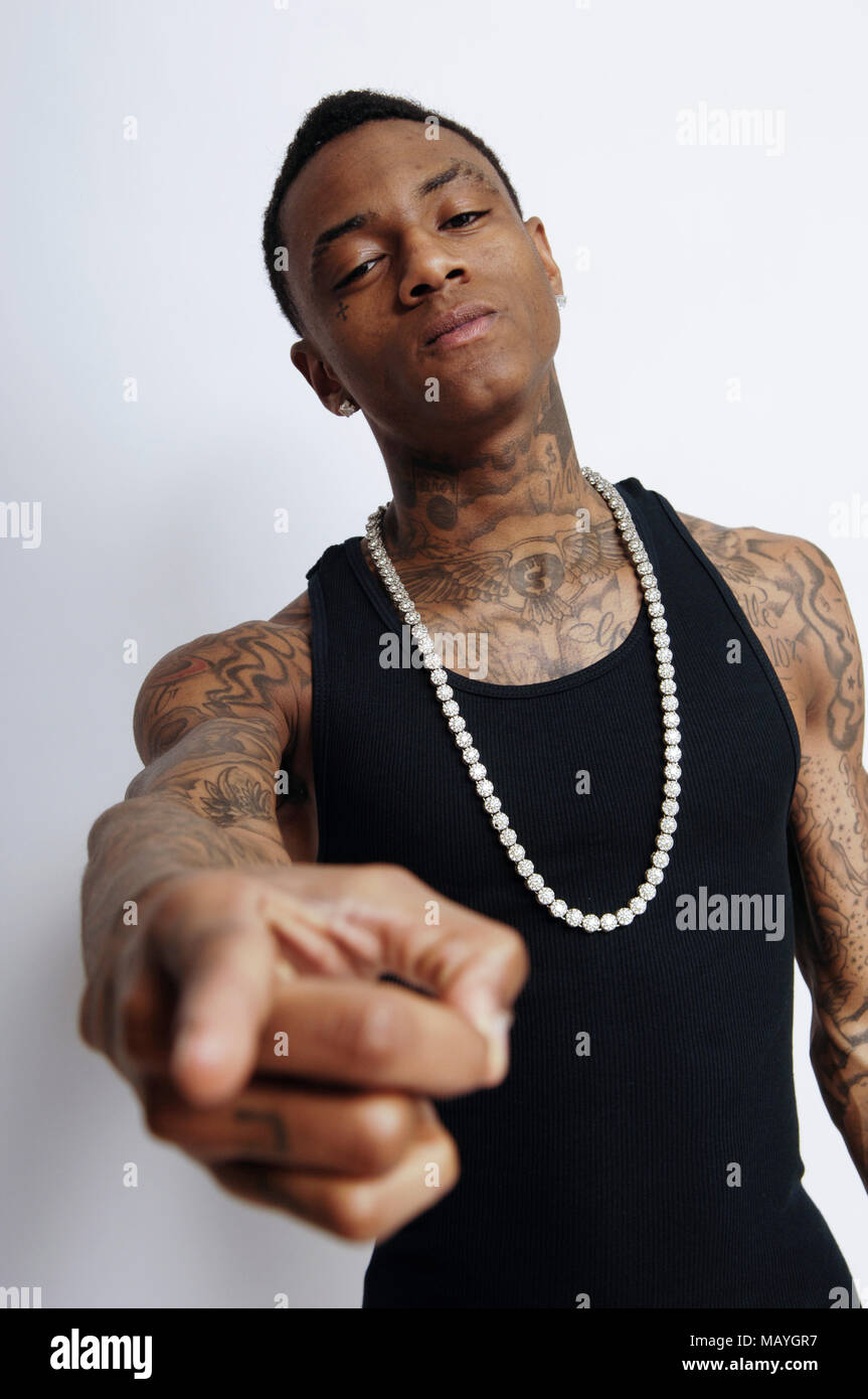 Rapper/Producer Deandre Way aka Soulja Boy Tell 'Em exclusive studio ...