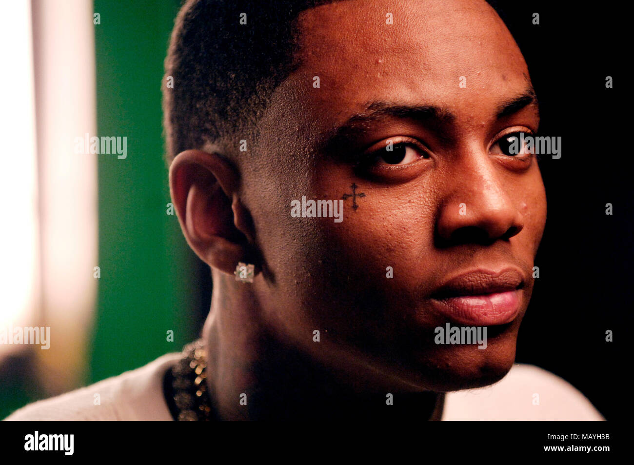 Rapper Deandre Way aka Soulja Boy on set for Soulja Boy Tell 'Em "2 ...