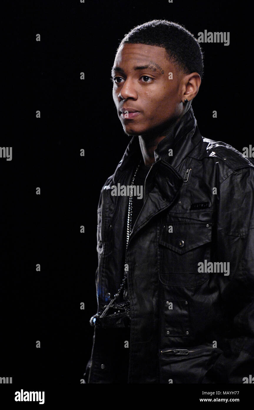 Rapper Deandre Way aka Soulja Boy on set for Soulja Boy Tell 'Em "All ...