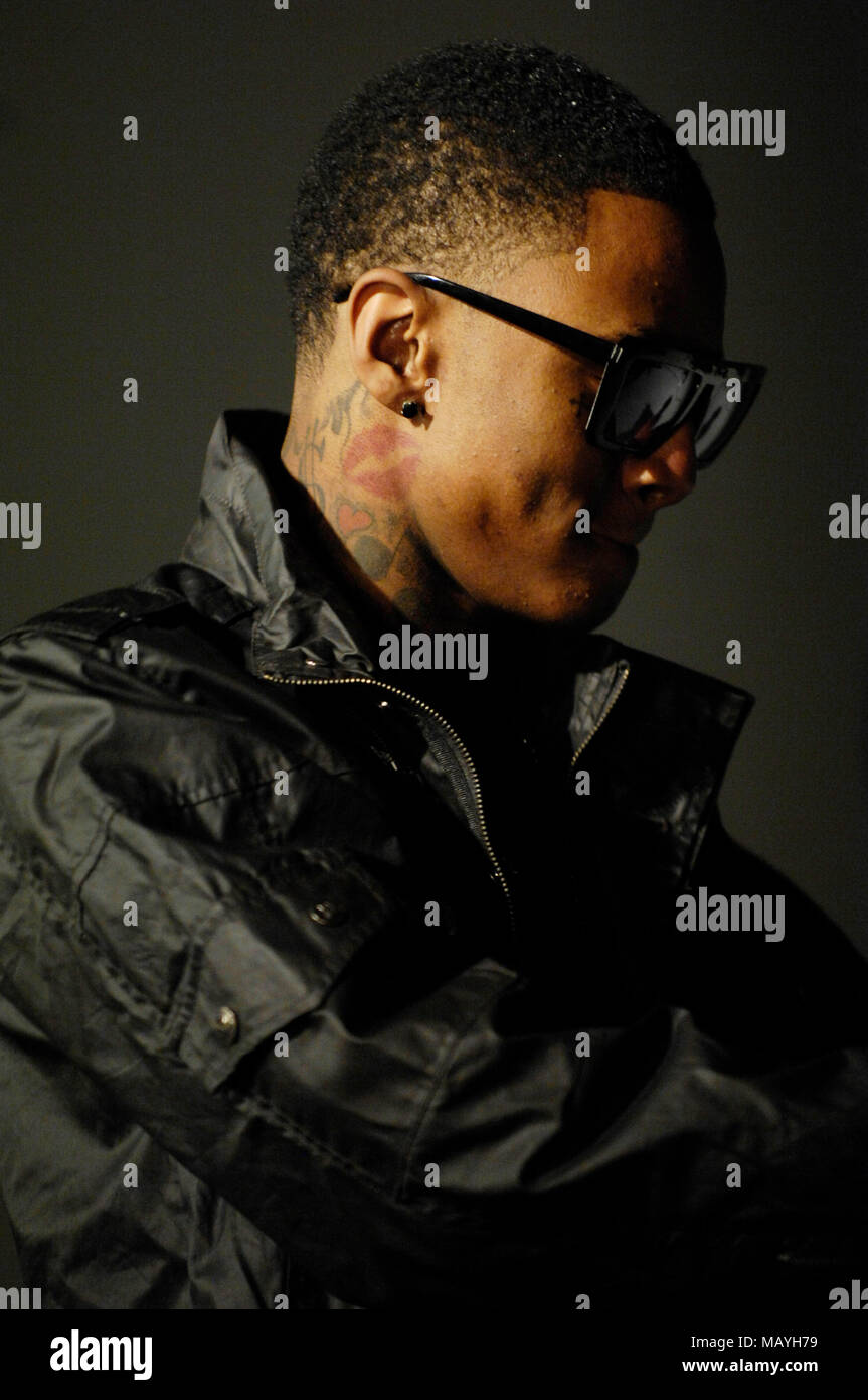 Rapper Deandre Way aka Soulja Boy on set for Soulja Boy Tell 'Em "All ...