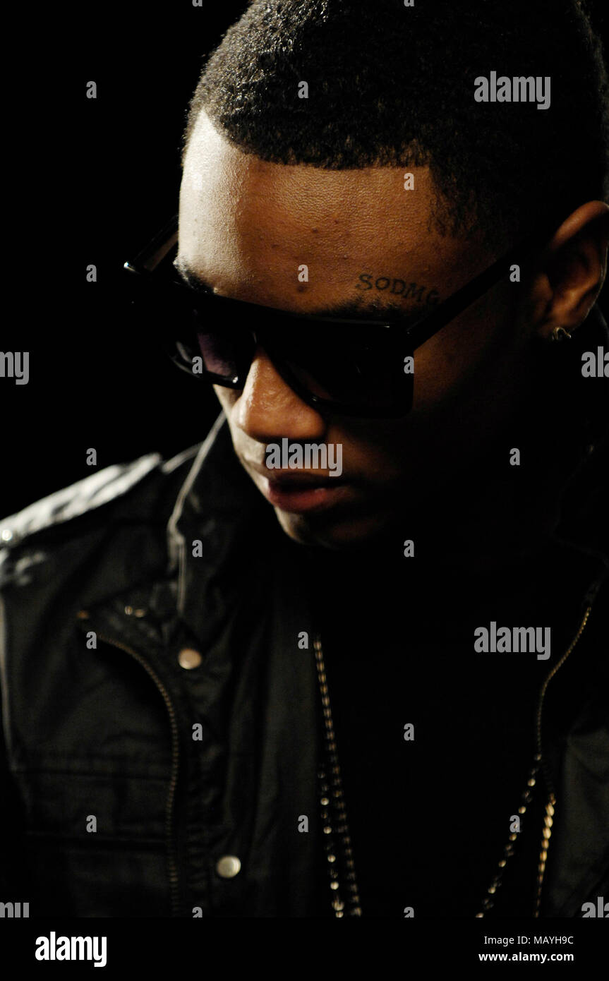 Rapper Deandre Way aka Soulja Boy on set for Soulja Boy Tell 'Em "All ...