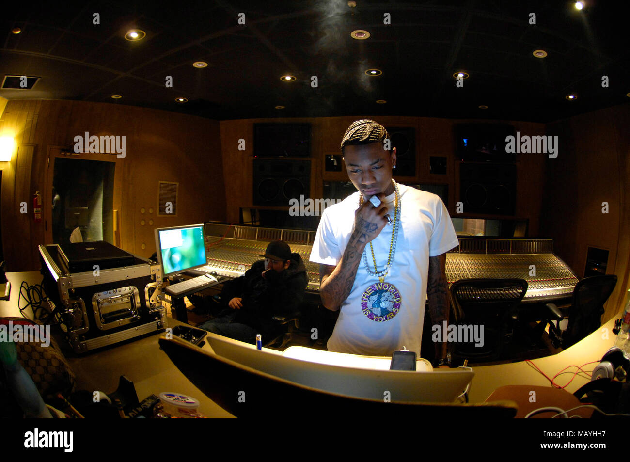 EXCLUSIVE Rapper Soulja Boy Tell Em at the Record Plant in Los Angeles ...