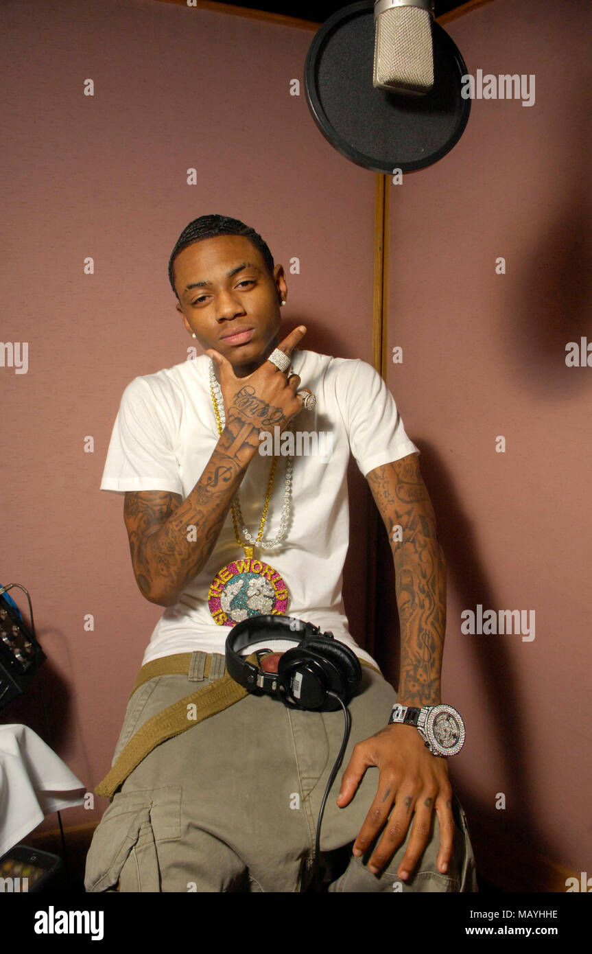 EXCLUSIVE Rapper Soulja Boy Tell Em at the Record Plant in Los Angeles ...