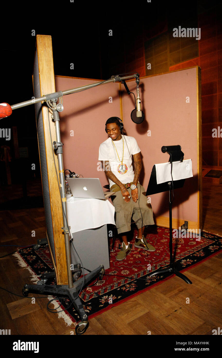 EXCLUSIVE Rapper Soulja Boy Tell Em at the Record Plant in Los Angeles ...