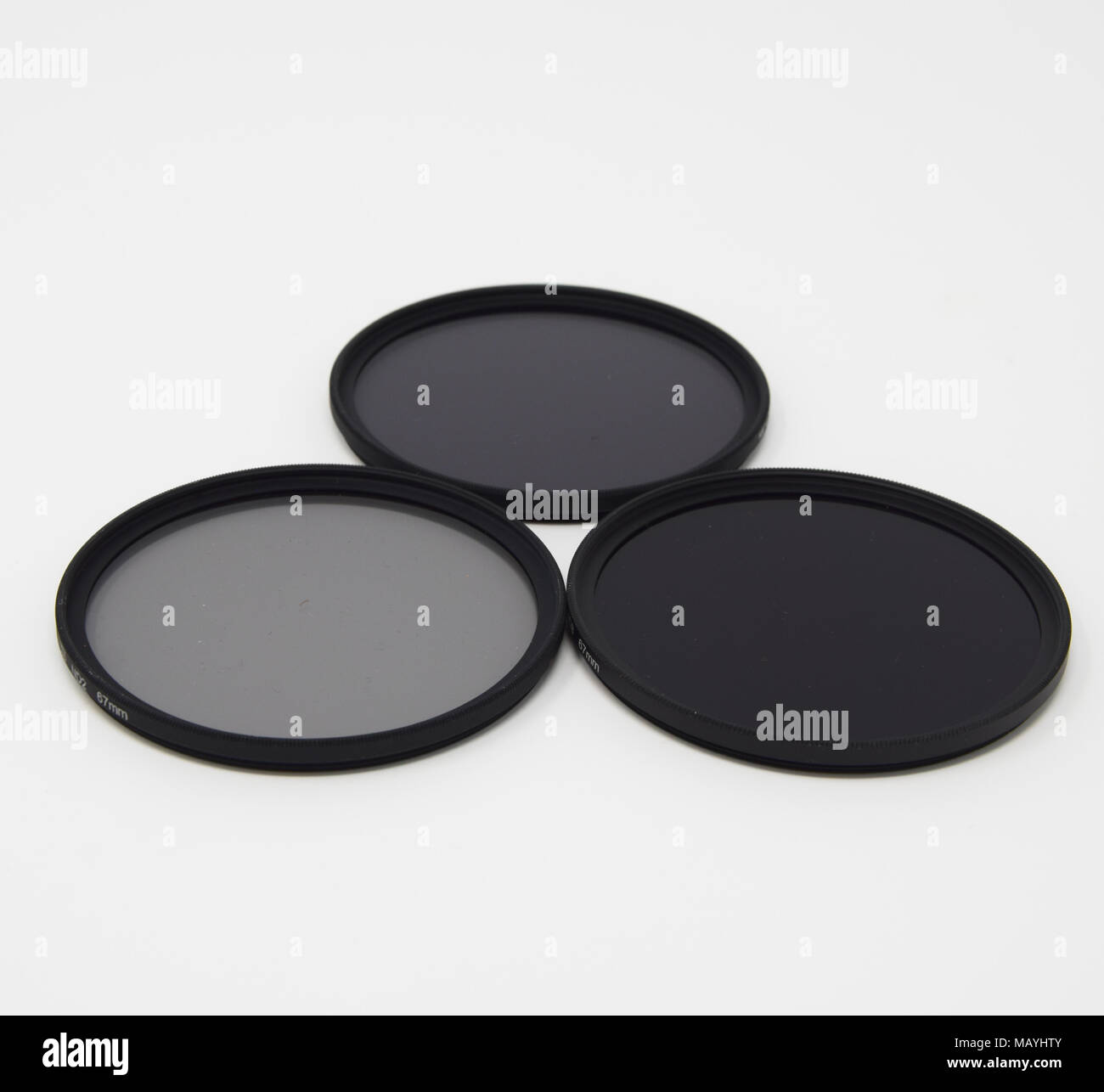 Three neutral density filters hi-res stock photography and images - Alamy