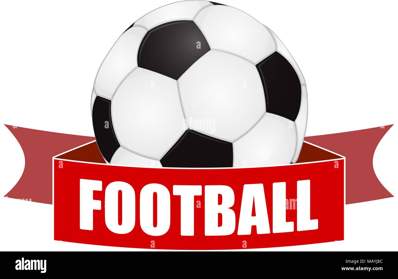 Football Banner Stock Vector Images - Alamy