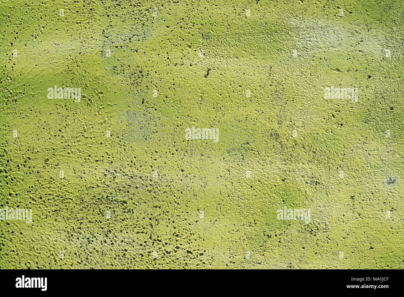 weathered green color painted wall texture background Stock Photo - Alamy
