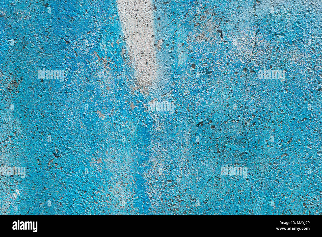 weathered bluecolor painted wall texture background Stock Photo - Alamy