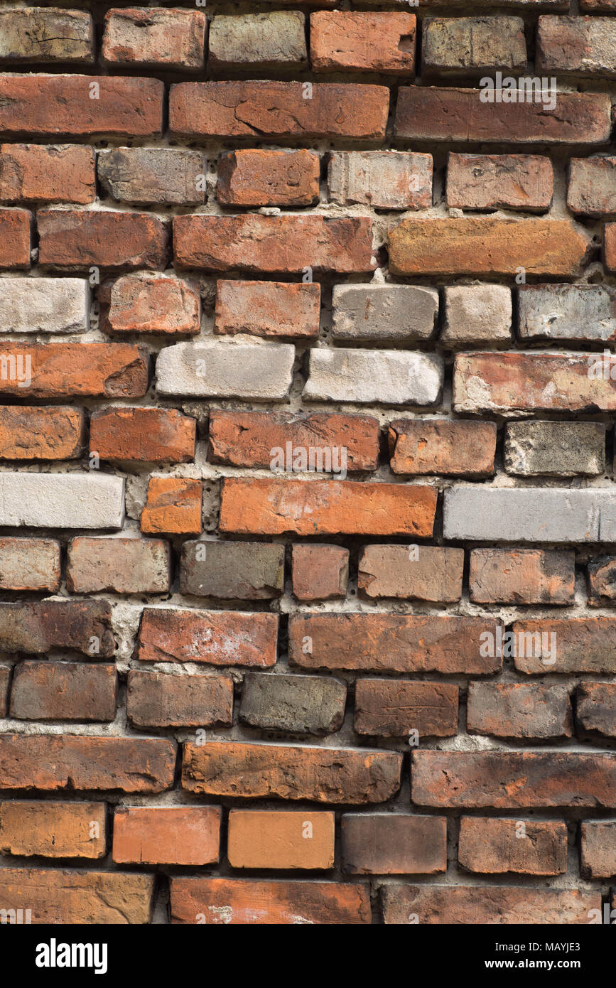 old weathered brick wall texture background Stock Photo - Alamy