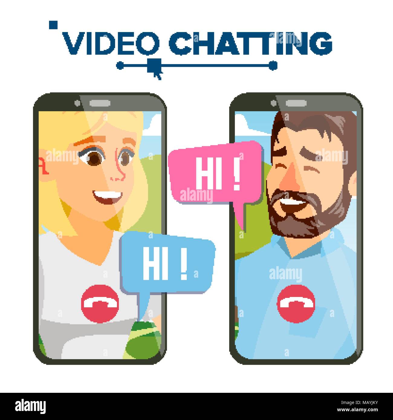 Chatting Vector. Speech Icon. Network Discussion. Smartphone. Isolated ...