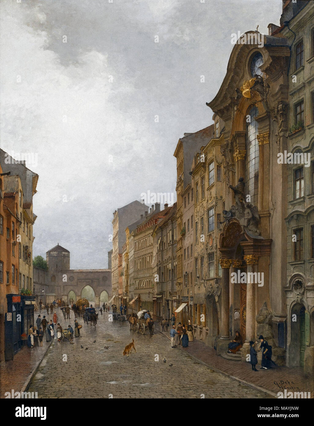 Georg gate hi-res stock photography and images - Alamy